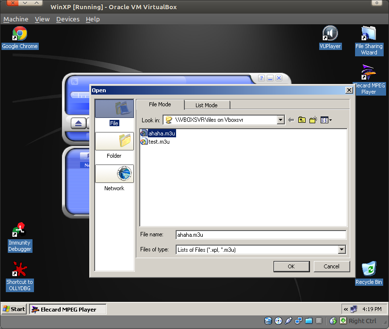 SEH Based Buffer Overflow : Elecard MPEG Player | Information Security Berserker